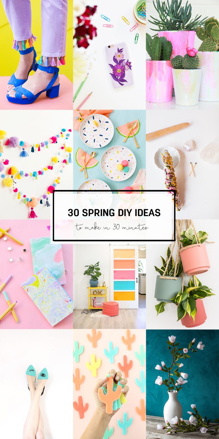 30 Spring DIY ideas to make | Enthralling gumption