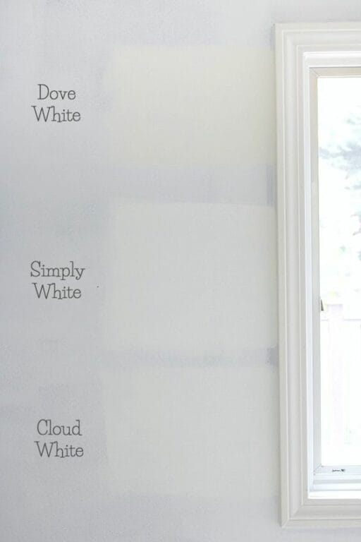 Stunning Shades: White Dove vs Cloud White, Swiss Coffee, and More ...