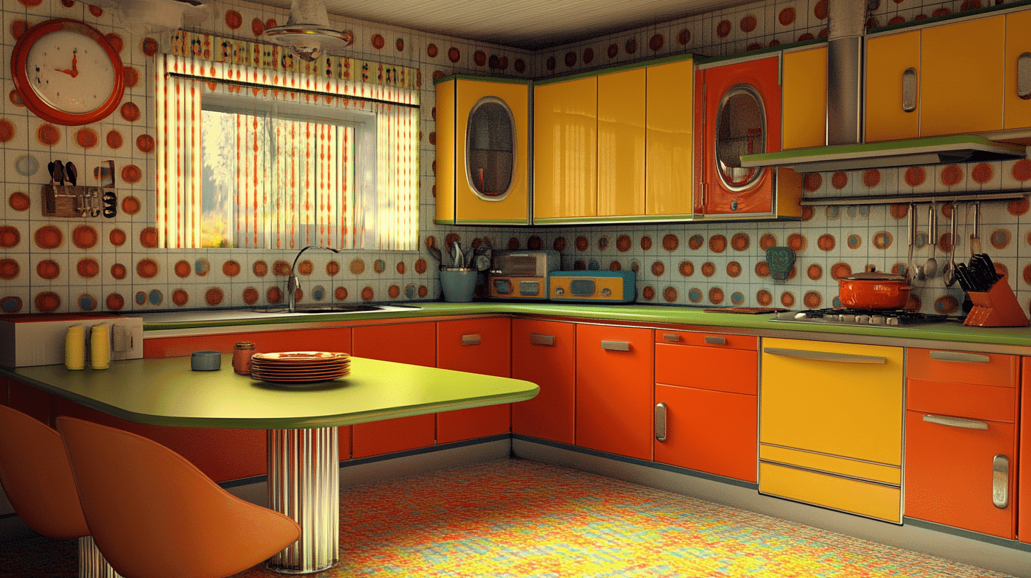 31 Popular Retro 70s Kitchen - Enthralling Gumption