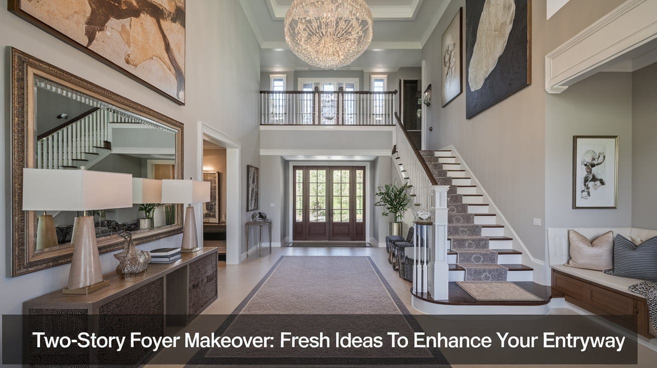 Two-Story Foyer Makeover: Fresh Ideas To Enhance Your Entryway ...