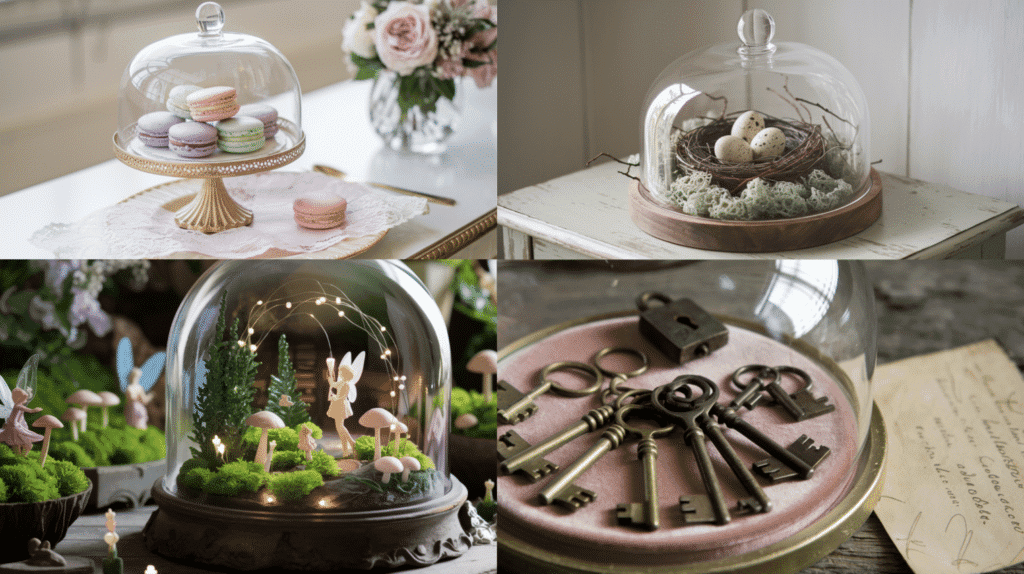 23 Creative Cloche Decor Ideas For Every Space - Enthralling Gumption