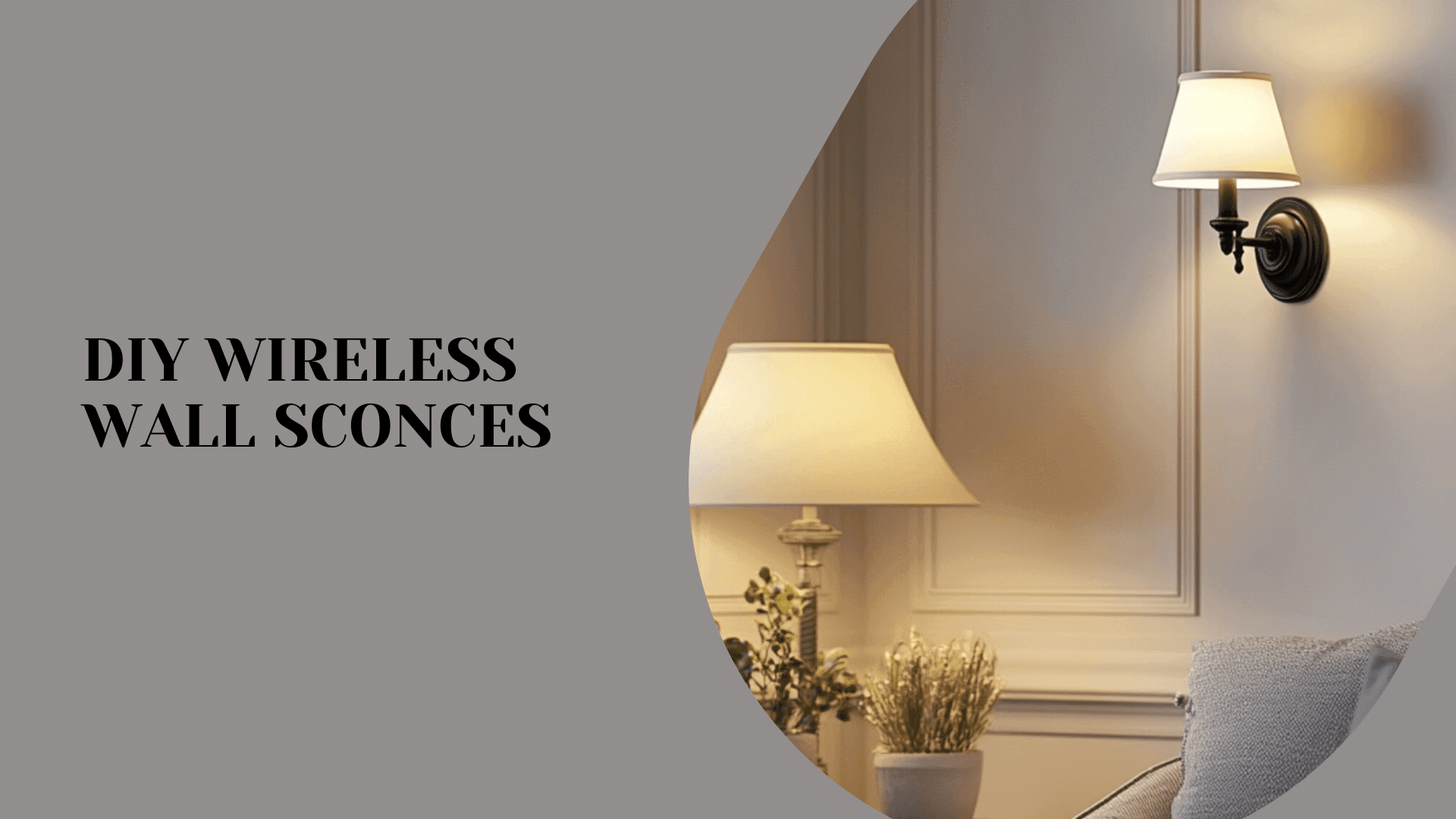 How to Install Wall Sconces Without Wiring: A DIY Guide - Enthralling ...