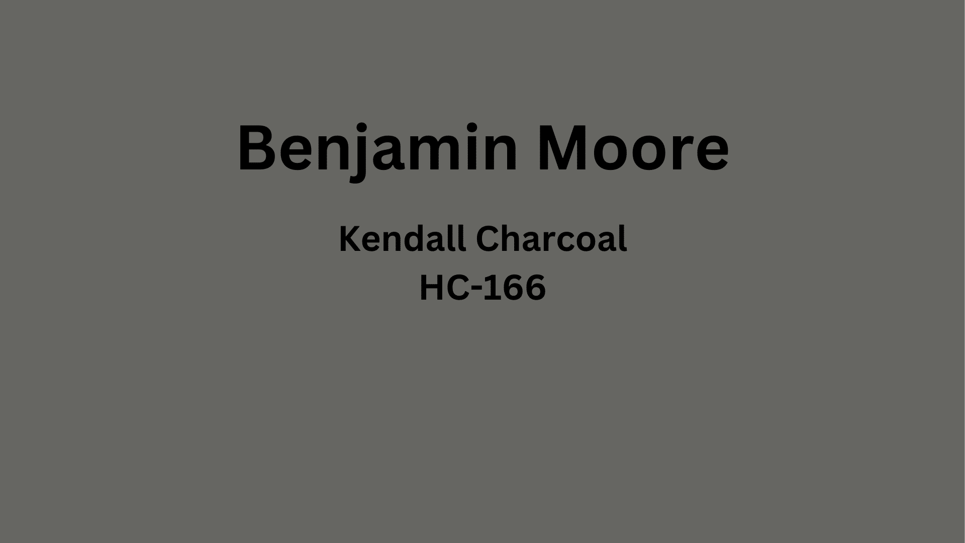 Benjamin Moore Kendall Charcoal HC-166: A Review - Enthralling Gumption