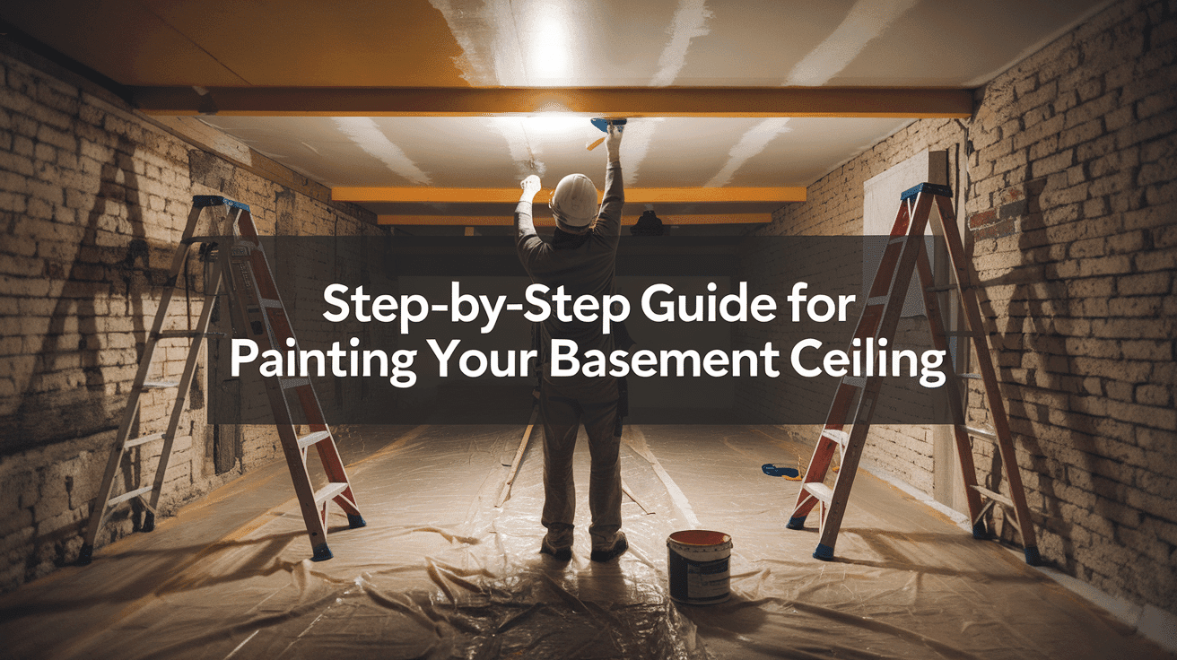 Step-by-Step Guide for Painting Your Basement Ceiling - Enthralling ...
