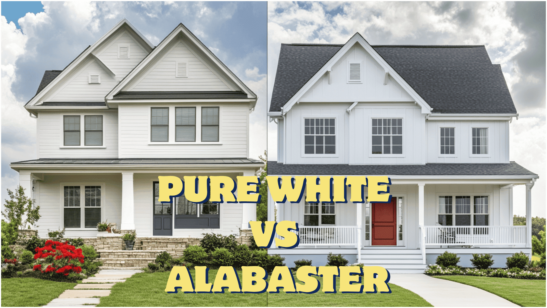 Sherwin-Williams Pure White vs Alabaster: A Comparision - Enthralling Gumption