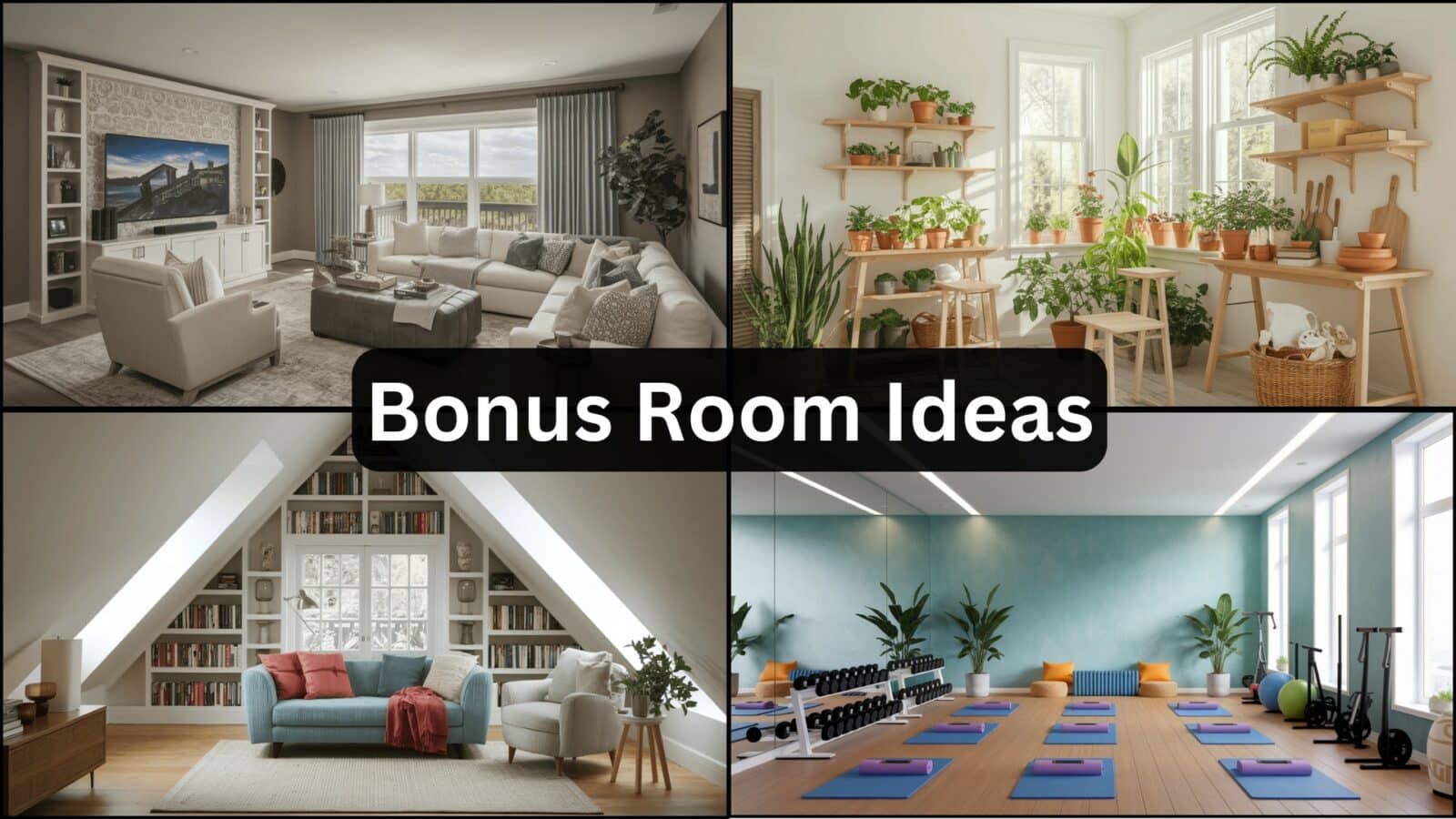 53 Creative Family Bonus Room Ideas You'll Love - Enthralling Gumption
