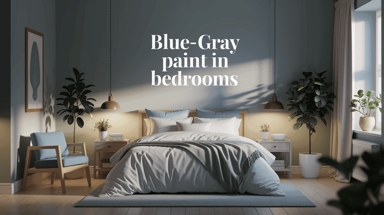 Blue-Gray Bedroom Paint: Sleep Better, Dream Deeper - Enthralling Gumption