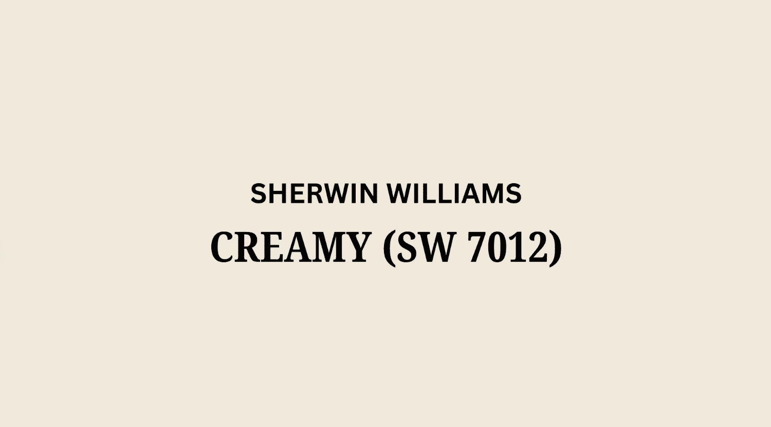 Color Review: Sherwin Williams Creamy (SW 7012) - Enthralling Gumption