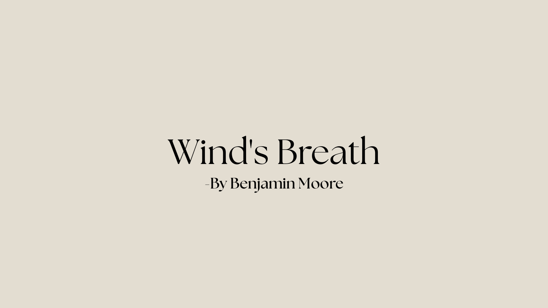 Reviewing Benjamin Moore’s Wind's Breath (OC-24) - Enthralling Gumption
