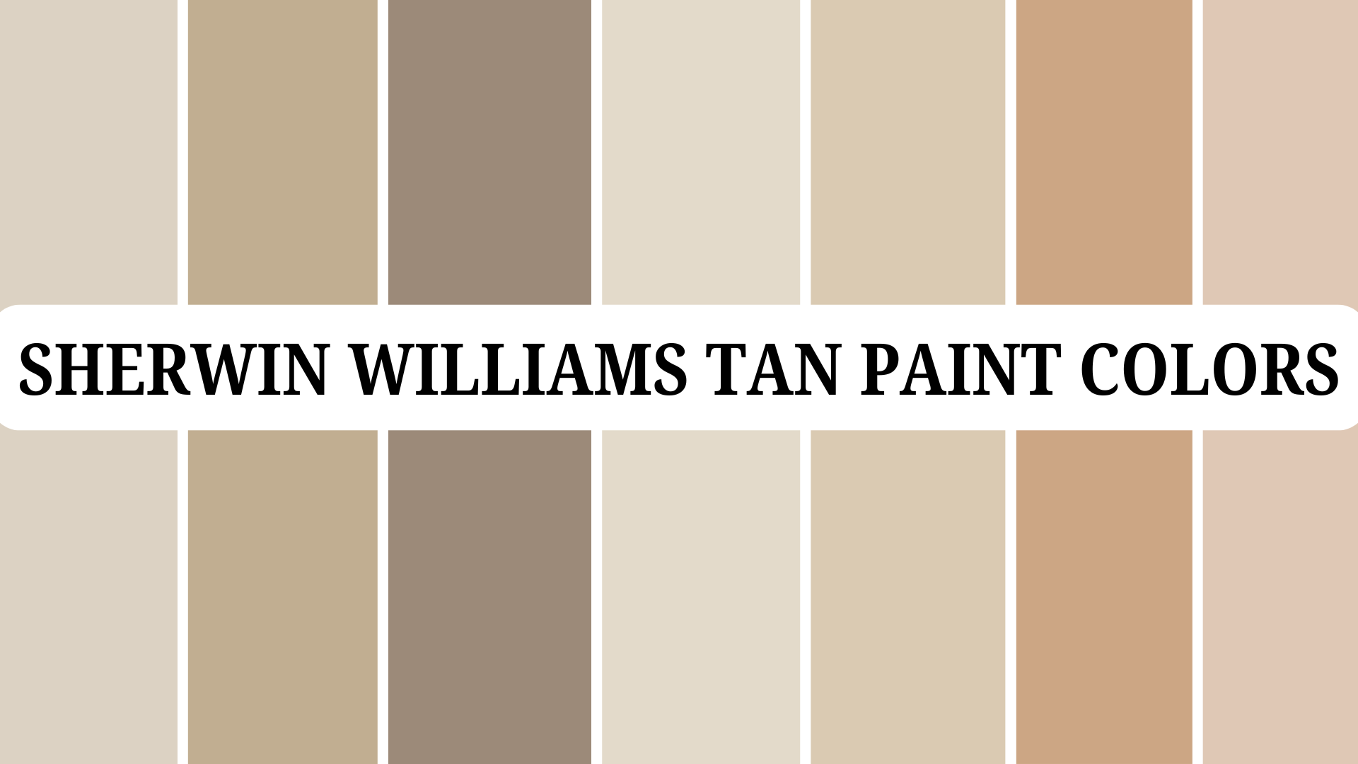 Sherwin Williams Tan Colors: Warmth for Any Home - Enthralling Gumption