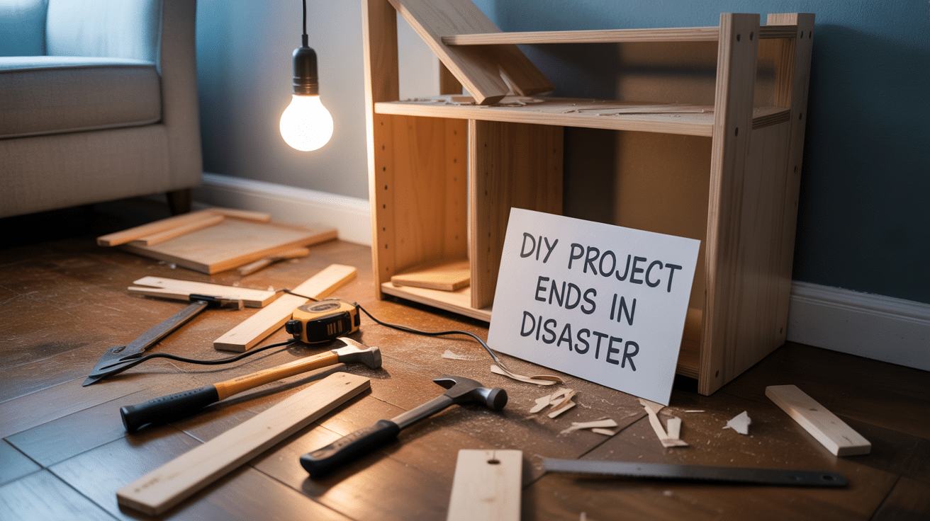 Five Steps to Follow if Your DIY Project Ends in Disaster - Enthralling ...