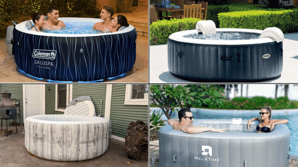 15 Best Inflatable Hot Tub to Enjoy This Year! - Enthralling Gumption