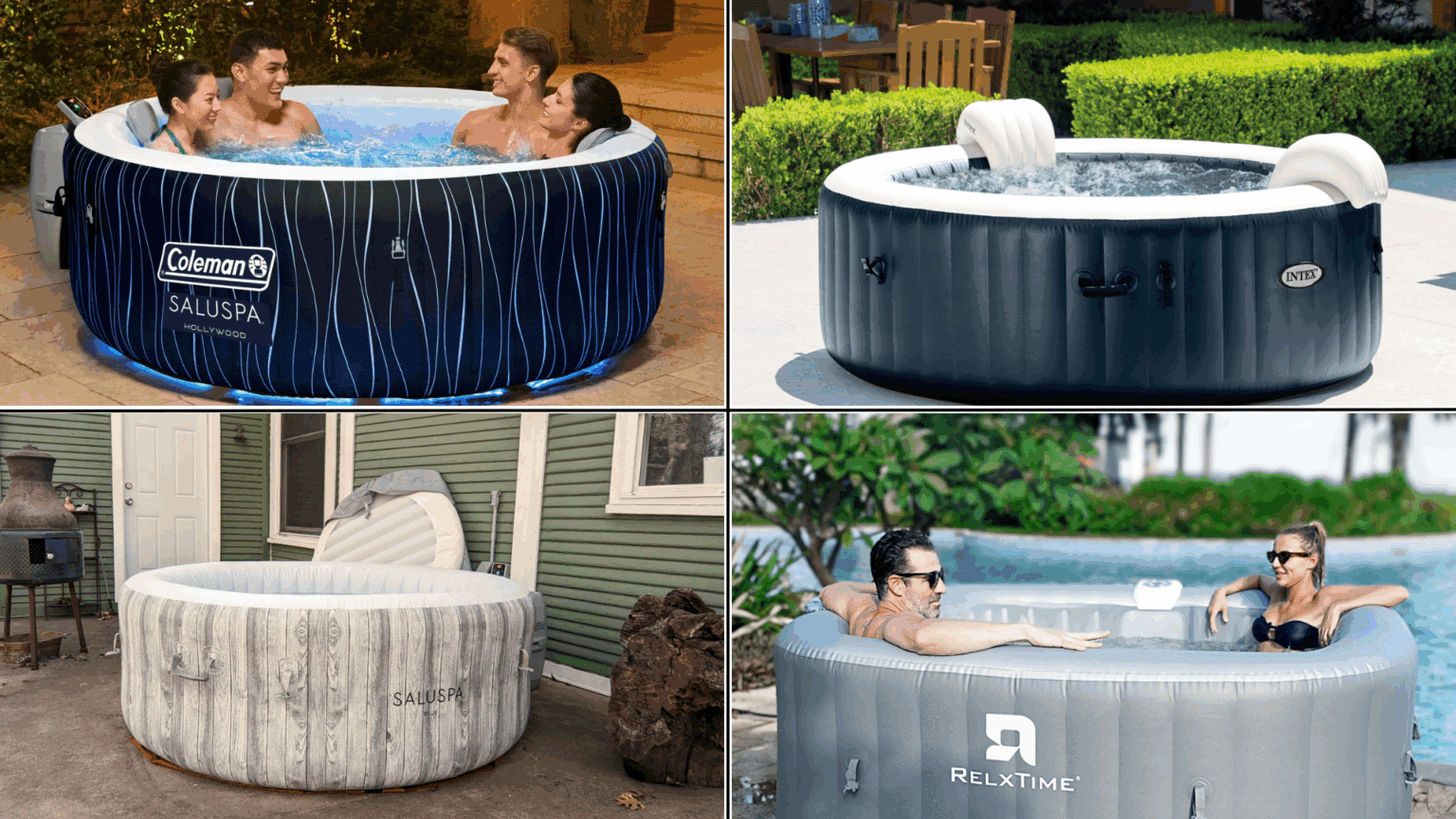 15 Best Inflatable Hot Tub to Enjoy This Year! - Enthralling Gumption