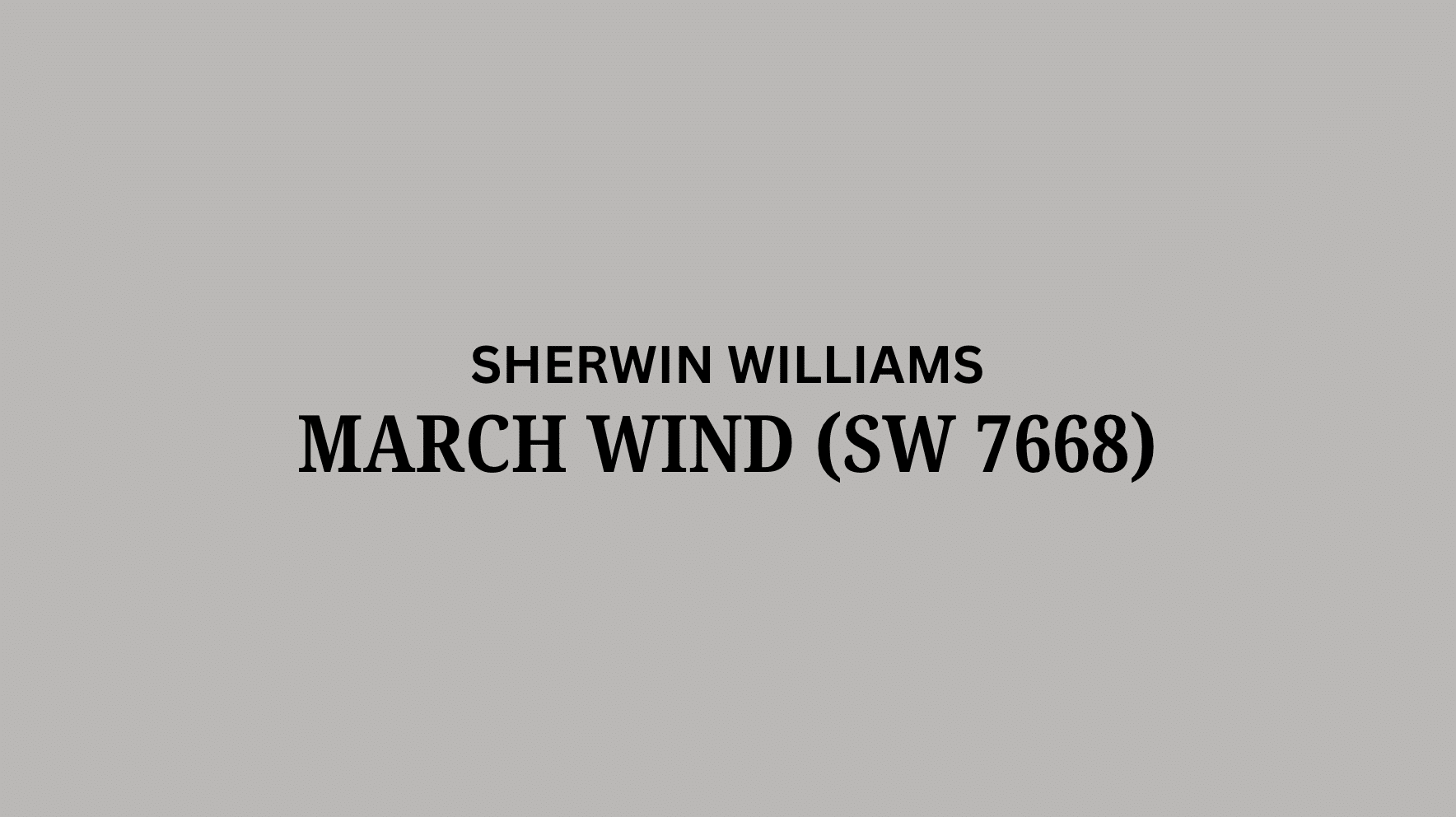 March Wind (SW 7668) by Sherwin Williams: A Review - Enthralling Gumption