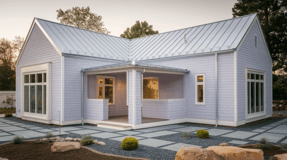 Color Combinations for Silver Roof Homes - Enthralling Gumption
