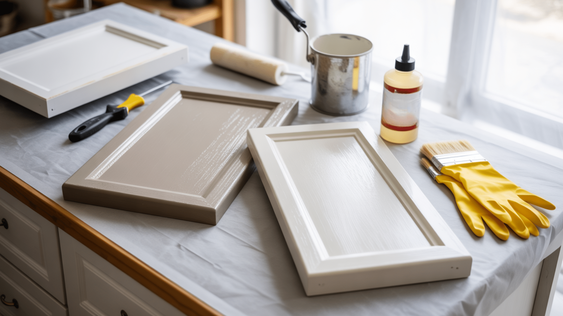 Guide to Painting Cabinets Without Sanding or Priming - Enthralling ...