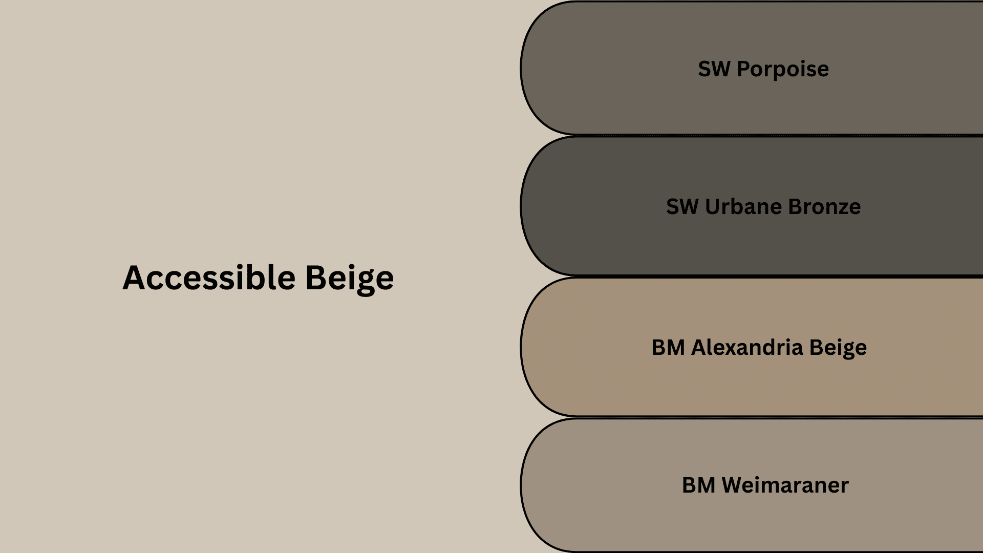 Accessible Beige Complementary Colors Pallette for Your Home ...