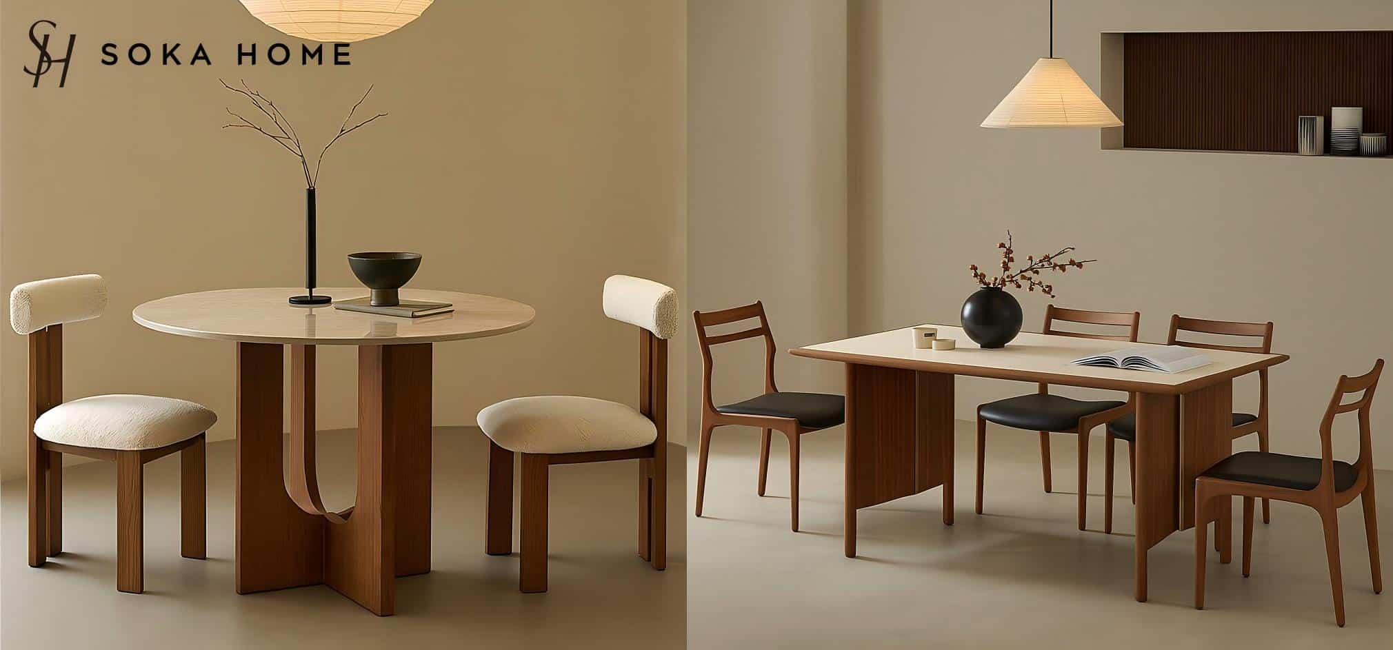 Round vs. Rectangle Dining Table: Which One Fits Your Room Better ...