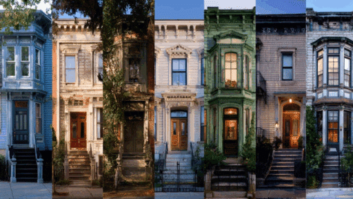 Different Types Row Home Styles Across America - Enthralling Gumption