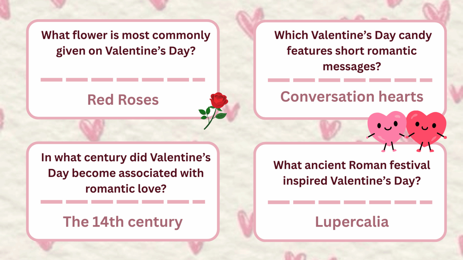 70 Best Valentine's Day Trivia Questions With Answers - Enthralling ...