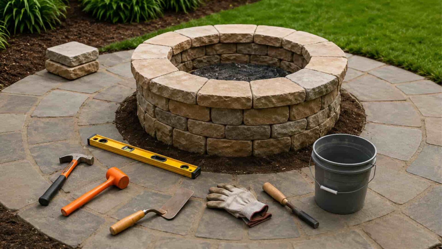 How to Build a DIY Fire Pit in One Weekend?