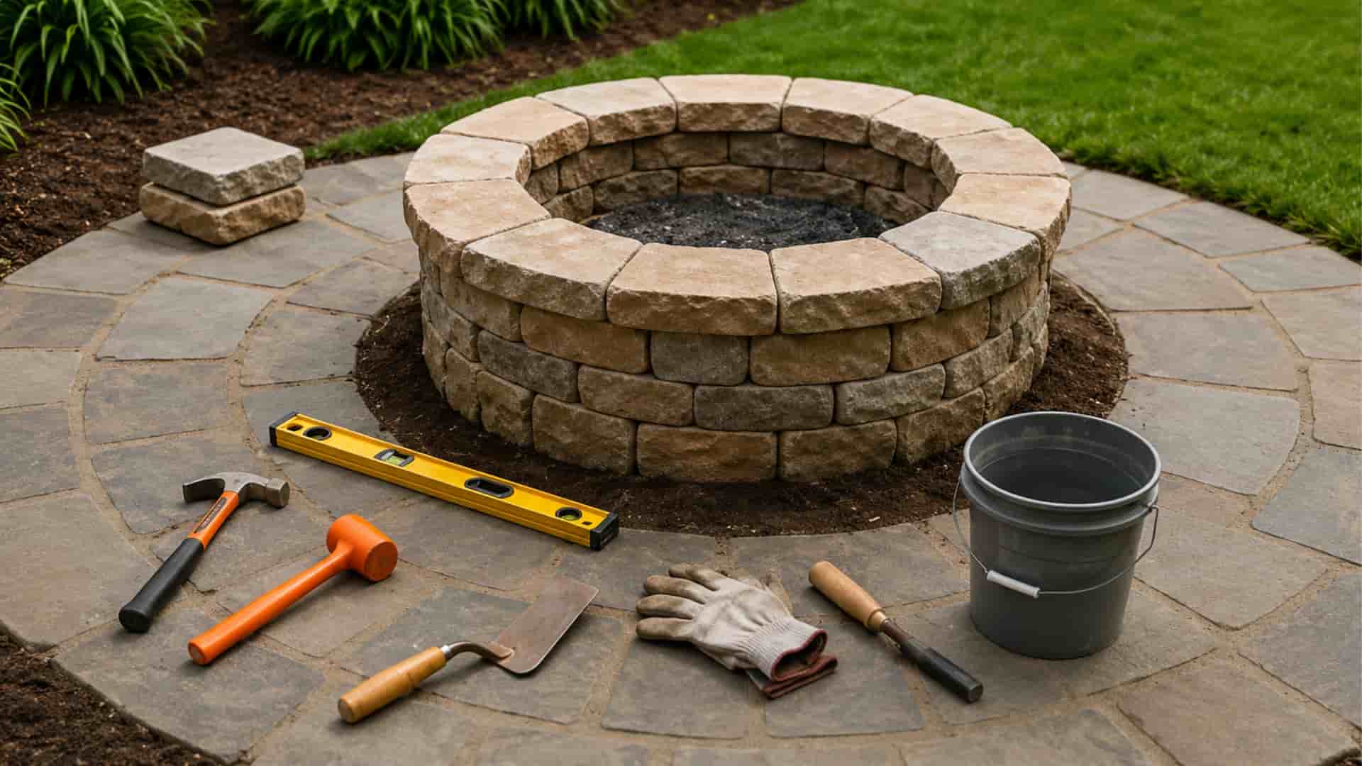 How to Build a DIY Fire Pit in One Weekend?